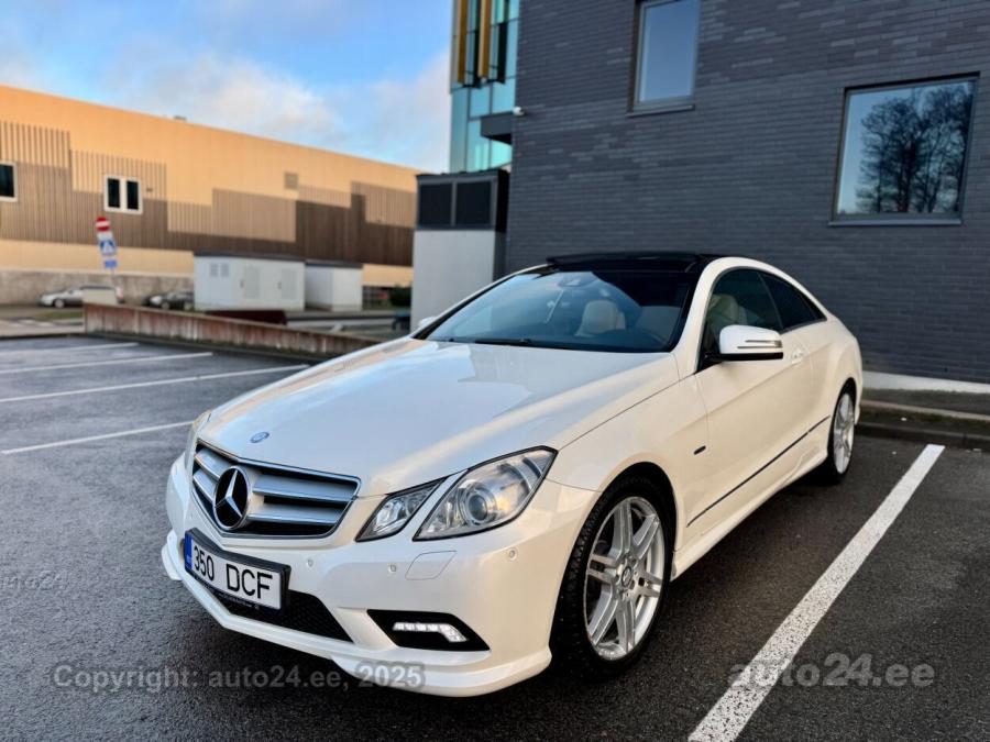 White Mercedes-Benz E-Class 2010 in Tallinn, with an engine capacity of 3.50 L and mileage of 168 thousand km for 7900 €, photo 3 on AUTOMOTO.COM.LV