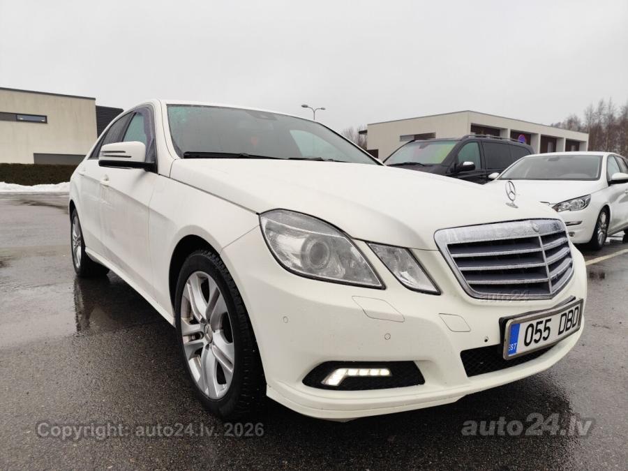 Balts Mercedes-Benz E-Class 2009 Tallina, ar dzinēja tilpumu 2.20 L un nobraukumu 302 tūkst. km par 5790 €, foto 1 vietnē AUTOMOTO.COM.LV