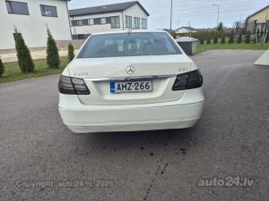 White Mercedes-Benz E-Class 2010 in Parnu, with an engine capacity of 2.10 L and mileage of 0 thousand km for 3999 €, photo 5 on AUTOMOTO.COM.LV