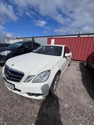 White Mercedes-Benz E-Class 2010 in Tallinn, with an engine capacity of 2.10 L and mileage of 256 thousand km for 3500 €, photo  on AUTOMOTO.COM.LV