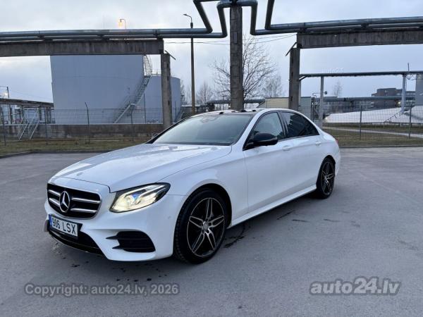 White Mercedes-Benz E-Class 2016 in Tallinn, with an engine capacity of 2.00 L and mileage of 243 thousand km for 23900 €, photo 1 on AUTOMOTO.COM.LV