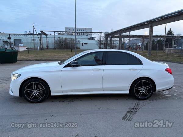 White Mercedes-Benz E-Class 2016 in Tallinn, with an engine capacity of 2.00 L and mileage of 243 thousand km for 23900 €, photo 2 on AUTOMOTO.COM.LV