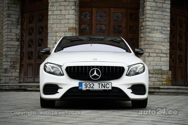 White Mercedes-Benz E-Class 2017 in Tallinn, with an engine capacity of 2.00 L and mileage of 132 thousand km for 28000 €, photo 1 on AUTOMOTO.COM.LV