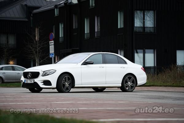 White Mercedes-Benz E-Class 2017 in Tallinn, with an engine capacity of 2.00 L and mileage of 132 thousand km for 28000 €, photo 3 on AUTOMOTO.COM.LV