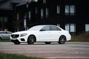 White Mercedes-Benz E-Class 2017 in Tallinn, with an engine capacity of 2.00 L and mileage of 132 thousand km for 28000 €, photo 3 on AUTOMOTO.COM.LV