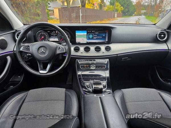 White Mercedes-Benz E-Class 2017 in Tallinn, with an engine capacity of 2.00 L and mileage of 271 thousand km for 16990 €, photo 8 on AUTOMOTO.COM.LV