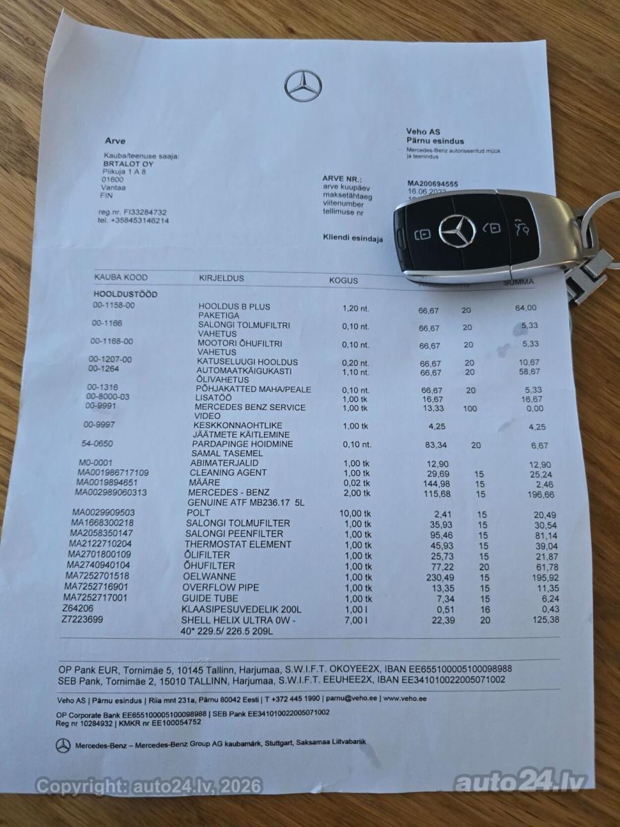 Balts Mercedes-Benz E-Class 2017 Tallina, ar dzinēja tilpumu 2.00 L un nobraukumu 269 tūkst. km par 15990 €, foto 22 vietnē AUTOMOTO.COM.LV
