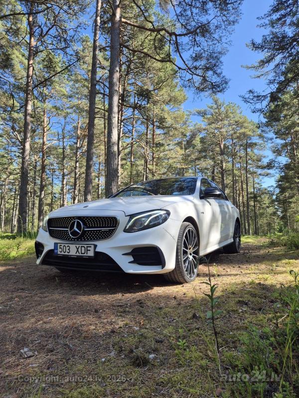 White Mercedes-Benz E-Class 2017 in Tallinn, with an engine capacity of 3.00 L and mileage of 157 thousand km for 34999 €, photo 2 on AUTOMOTO.COM.LV