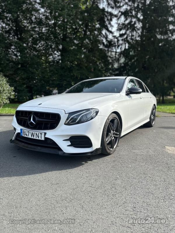 White Mercedes-Benz E-Class 2018 in Tallinn, with an engine capacity of 2.00 L and mileage of 293 thousand km for 22700 €, photo 1 on AUTOMOTO.COM.LV
