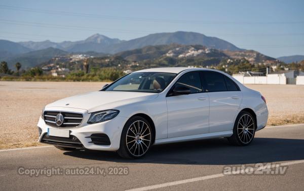 White Mercedes-Benz E-Class 2018 in Tallinn, with an engine capacity of 2.00 L and mileage of 137 thousand km for 29500 €, photo 1 on AUTOMOTO.COM.LV
