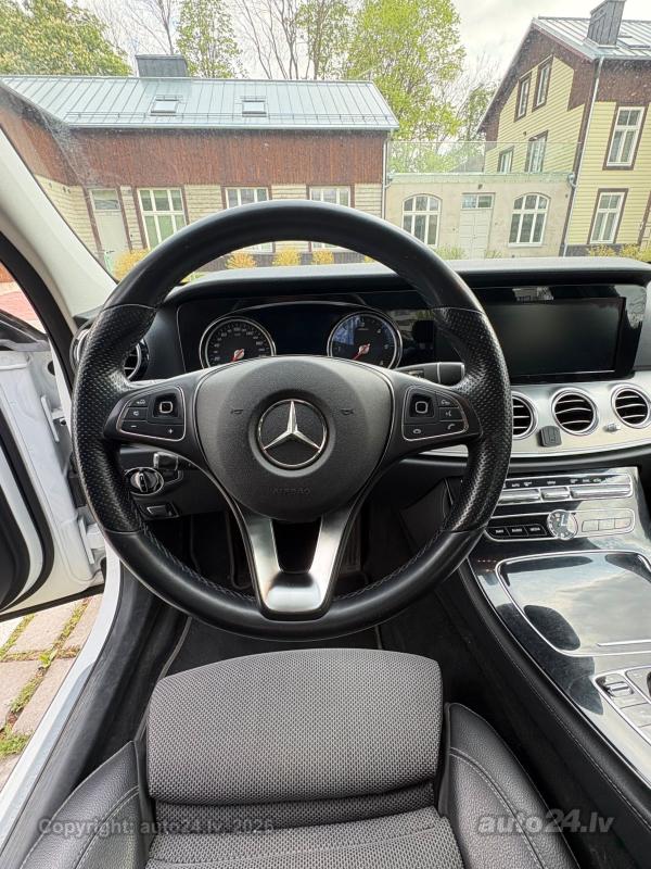 White Mercedes-Benz E-Class 2018 in Tallinn, with an engine capacity of 2.00 L and mileage of 229 thousand km for 17500 €, photo 6 on AUTOMOTO.COM.LV