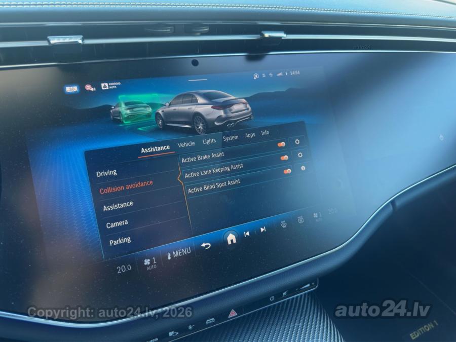Balts Mercedes-Benz E-Class 2024 Rīga, ar dzinēja tilpumu 3.00 L un nobraukumu 12 tūkst. km par 109990 €, foto 13 vietnē AUTOMOTO.COM.LV