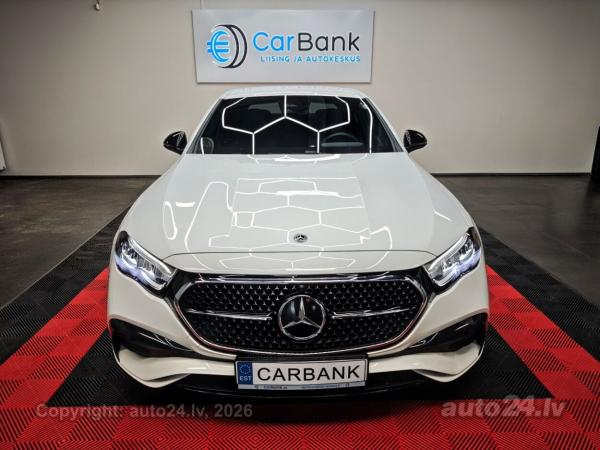 Balts Mercedes-Benz E-Class 2025 Tallina, ar dzinēja tilpumu 2.00 L un nobraukumu 27 tūkst. km par 59990 €, foto 2 vietnē AUTOMOTO.COM.LV