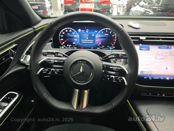White Mercedes-Benz E-Class 2025 in Tallinn, with an engine capacity of 2.00 L and mileage of 27 thousand km for 59990 €, photo 11 on AUTOMOTO.COM.LV