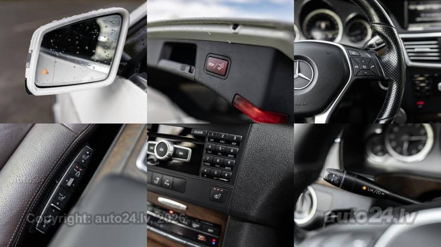 White Mercedes-Benz E-Class 2013 in Tallinn, with an engine capacity of 3.00 L and mileage of 286 thousand km for 10990 €, photo 26 on AUTOMOTO.COM.LV
