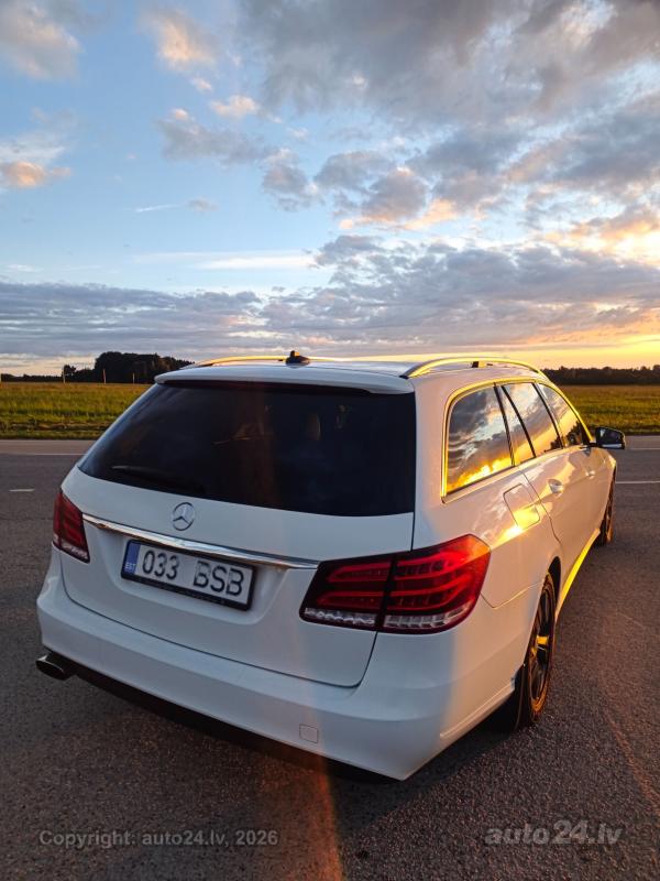 White Mercedes-Benz E-Class 2013 in Tallinn, with an engine capacity of 2.10 L and mileage of 309 thousand km for 9499 €, photo 3 on AUTOMOTO.COM.LV