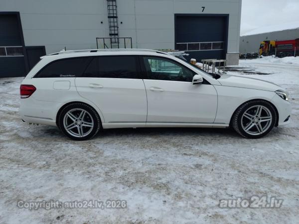 White Mercedes-Benz E-Class 2015 in Tallinn, with an engine capacity of 2.10 L and mileage of 316 thousand km for 11900 €, photo 3 on AUTOMOTO.COM.LV