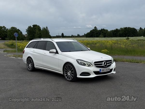 White Mercedes-Benz E-Class 2015 in Tallinn, with an engine capacity of 2.10 L and mileage of 318 thousand km for 10900 €, photo 2 on AUTOMOTO.COM.LV