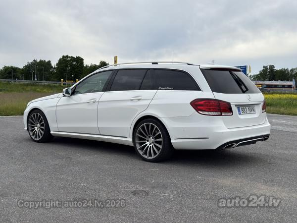 White Mercedes-Benz E-Class 2015 in Tallinn, with an engine capacity of 2.10 L and mileage of 318 thousand km for 10900 €, photo 3 on AUTOMOTO.COM.LV