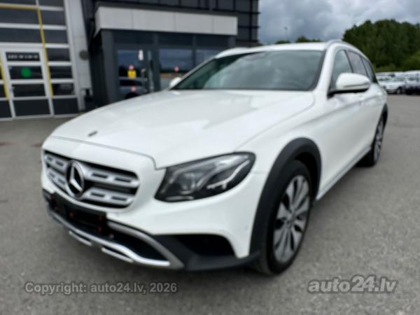 White Mercedes-Benz E-Class 2018 in Tartu, with an engine capacity of 2.00 L and mileage of 268 thousand km for 19990 €, photo 1 on AUTOMOTO.COM.LV