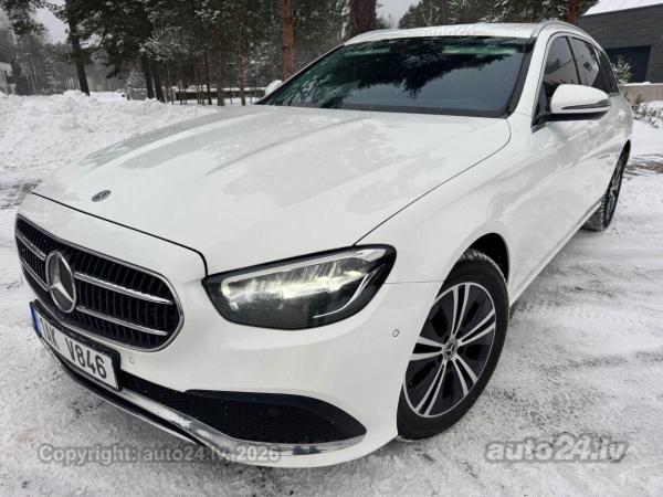 White Mercedes-Benz E-Class 2020 in Tallinn, with an engine capacity of 2.00 L and mileage of 232 thousand km for 22500 €, photo 2 on AUTOMOTO.COM.LV