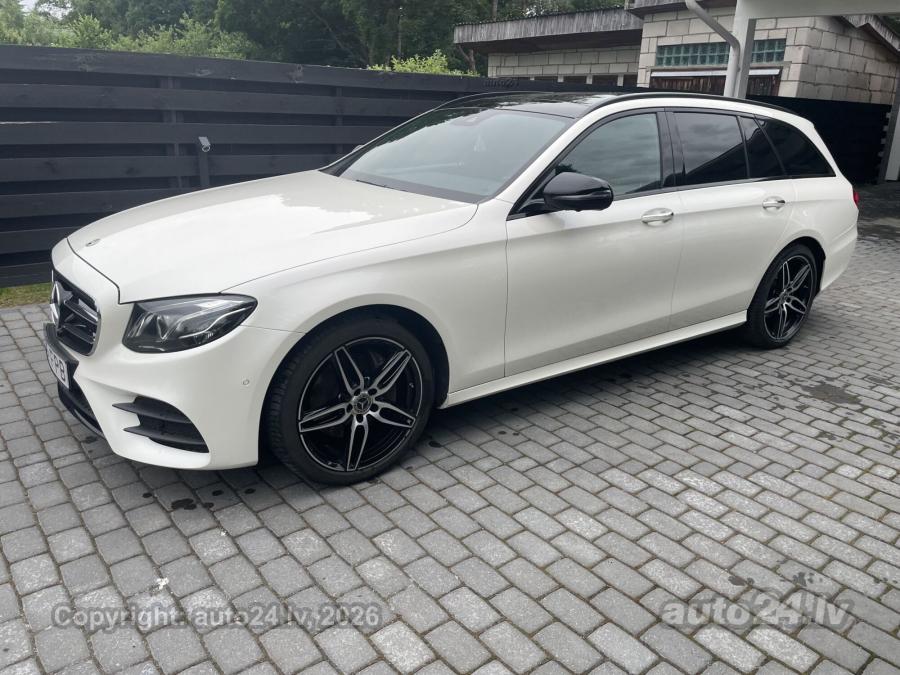 White Mercedes-Benz E-Class 2020 in Tallinn, with an engine capacity of 2.00 L and mileage of 103 thousand km for 31000 €, photo 3 on AUTOMOTO.COM.LV