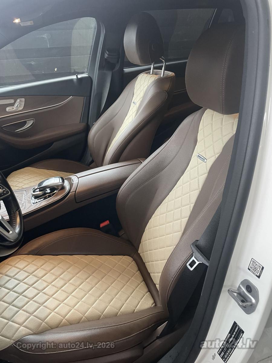 White Mercedes-Benz E-Class 2020 in Tallinn, with an engine capacity of 2.00 L and mileage of 103 thousand km for 31000 €, photo 14 on AUTOMOTO.COM.LV