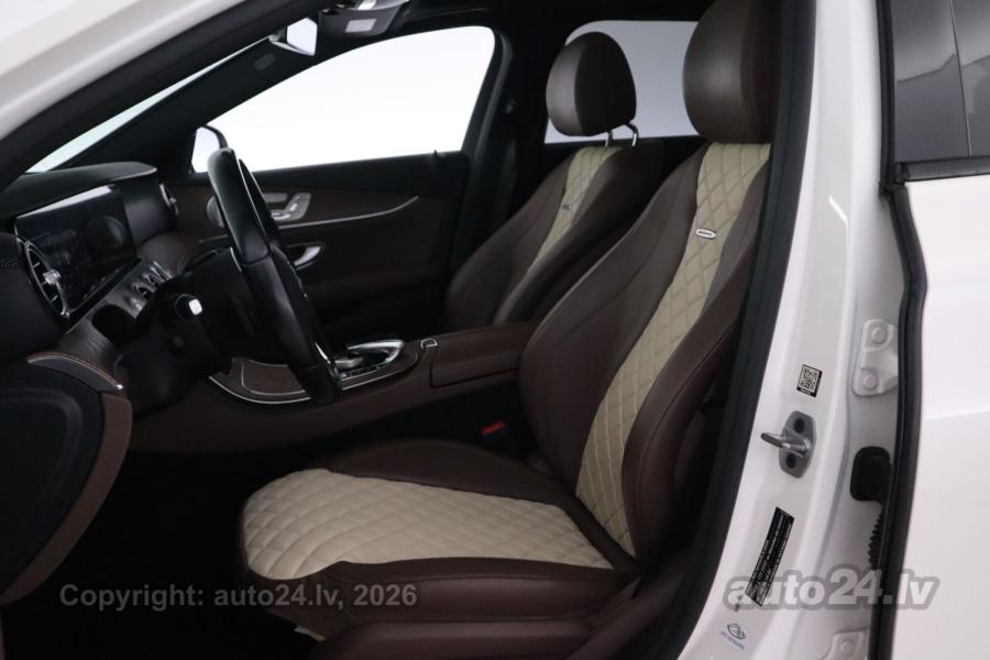 White Mercedes-Benz E-Class 2020 in Tallinn, with an engine capacity of 2.00 L and mileage of 106 thousand km for 30500 €, photo 13 on AUTOMOTO.COM.LV
