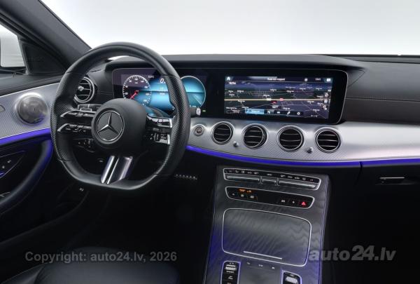 White Mercedes-Benz E-Class 2022 in Tallinn, with an engine capacity of 2.00 L and mileage of 59 thousand km for 33900 €, photo 10 on AUTOMOTO.COM.LV