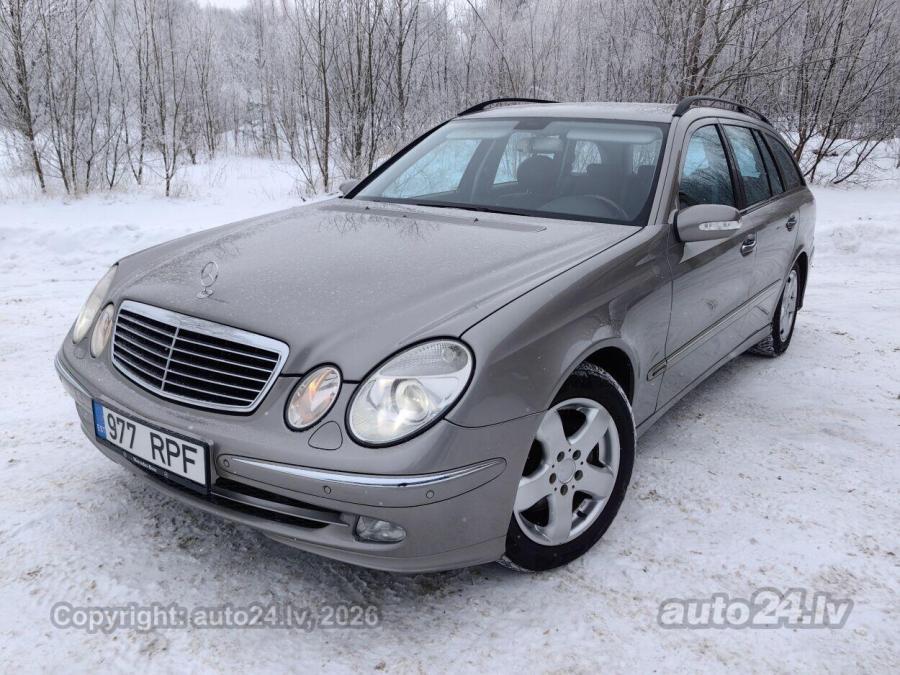 Yellow Mercedes-Benz E-Class 2003 in Tartu, with an engine capacity of 3.20 L and mileage of 338 thousand km for 5099 €, photo 3 on AUTOMOTO.COM.LV