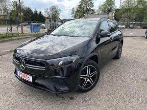 Black Mercedes-Benz EQA 2021 in Alytus, with an engine capacity of 0.00 L and mileage of 100 thousand km for 23500 €, photo  on AUTOMOTO.COM.LV