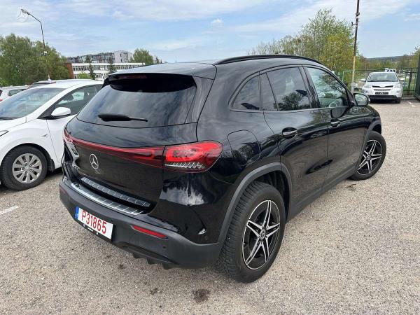 Black Mercedes-Benz EQA 2021 in Alytus, with an engine capacity of 0.00 L and mileage of 100 thousand km for 23500 €, photo 3 on AUTOMOTO.COM.LV