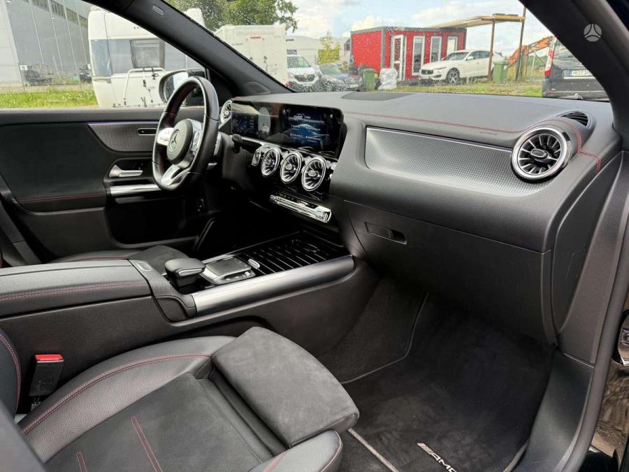 Black Mercedes-Benz EQA 2021 in Vilnius, with an engine capacity of 0.00 L and mileage of 108 thousand km for 23900 €, photo 15 on AUTOMOTO.COM.LV