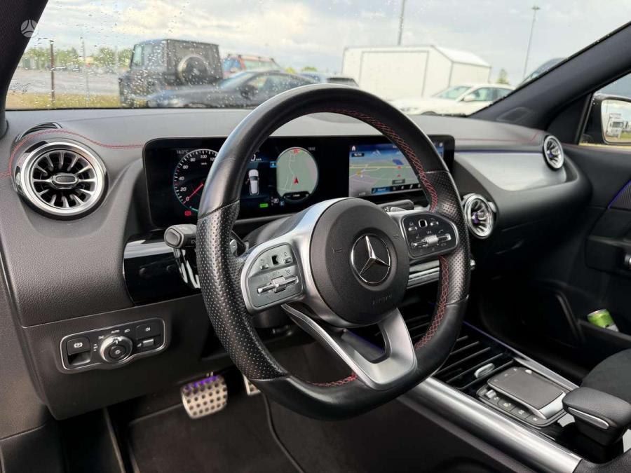 Black Mercedes-Benz EQA 2021 in Vilnius, with an engine capacity of 0.00 L and mileage of 108 thousand km for 23900 €, photo 16 on AUTOMOTO.COM.LV