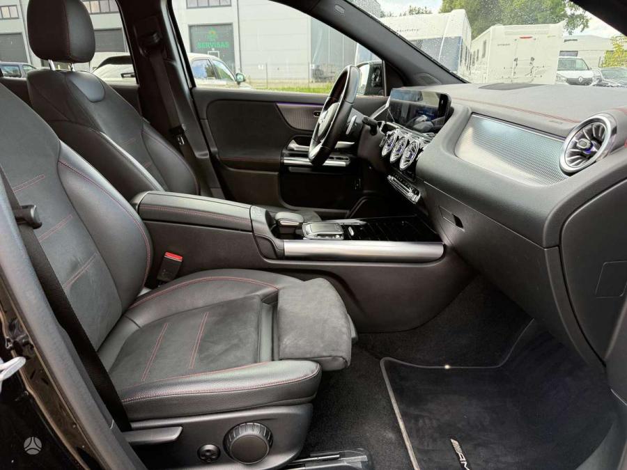 Black Mercedes-Benz EQA 2021 in Vilnius, with an engine capacity of 0.00 L and mileage of 108 thousand km for 23900 €, photo 18 on AUTOMOTO.COM.LV