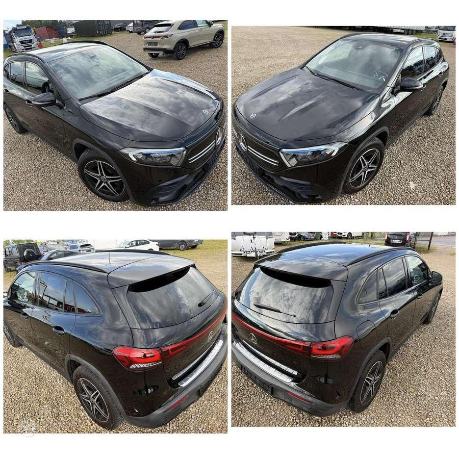 Black Mercedes-Benz EQA 2021 in Vilnius, with an engine capacity of 0.00 L and mileage of 108 thousand km for 23900 €, photo 44 on AUTOMOTO.COM.LV