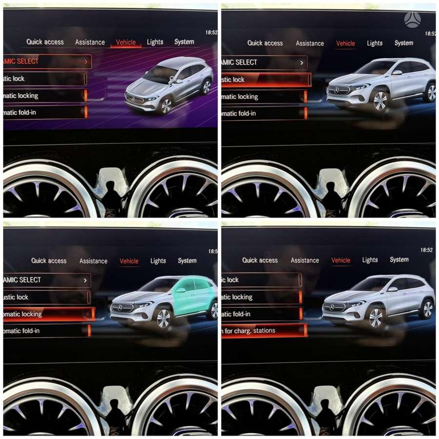 Melns Mercedes-Benz EQA 2021 Viļņa, ar dzinēja tilpumu 0.00 L un nobraukumu 108 tūkst. km par 23500 €, foto 25 vietnē AUTOMOTO.COM.LV