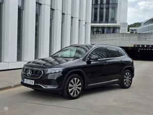 Black Mercedes-Benz EQA 2023 in Vilnius, with an engine capacity of 0.00 L and mileage of 32 thousand km for 32900 €, photo  on AUTOMOTO.COM.LV