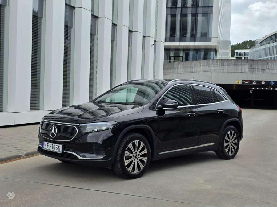 Melns Mercedes-Benz EQA 2023 Viļņa, ar dzinēja tilpumu 0.00 L un nobraukumu 32 tūkst. km par 32900 €, foto 1 vietnē AUTOMOTO.COM.LV