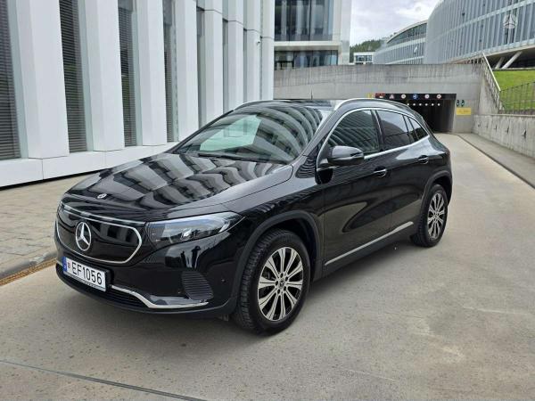 Melns Mercedes-Benz EQA 2023 Viļņa, ar dzinēja tilpumu 0.00 L un nobraukumu 32 tūkst. km par 32900 €, foto 2 vietnē AUTOMOTO.COM.LV