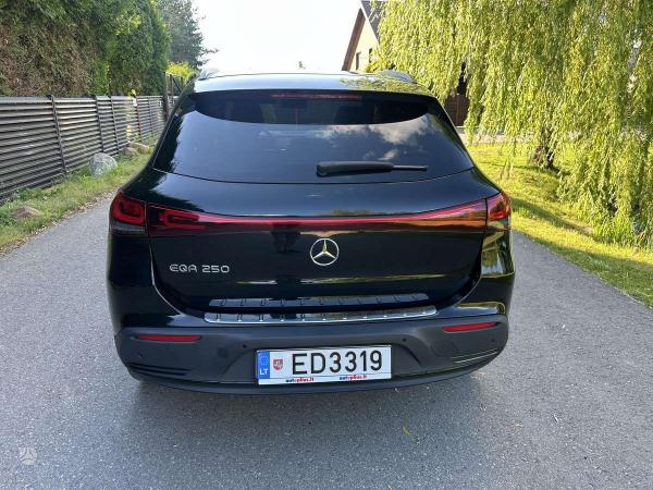 Black Mercedes-Benz EQA 2023 in Kaunas, with an engine capacity of 0.00 L and mileage of 59 thousand km for 29700 €, photo 7 on AUTOMOTO.COM.LV
