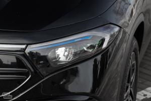Black Mercedes-Benz EQA 2023 in Vilnius, with an engine capacity of 0.00 L and mileage of 22 thousand km for 29500 €, photo 12 on AUTOMOTO.COM.LV