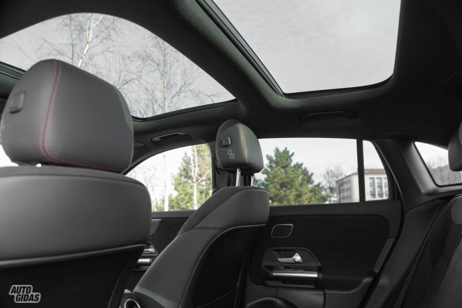 Black Mercedes-Benz EQA 2023 in Vilnius, with an engine capacity of 0.00 L and mileage of 22 thousand km for 29500 €, photo 18 on AUTOMOTO.COM.LV