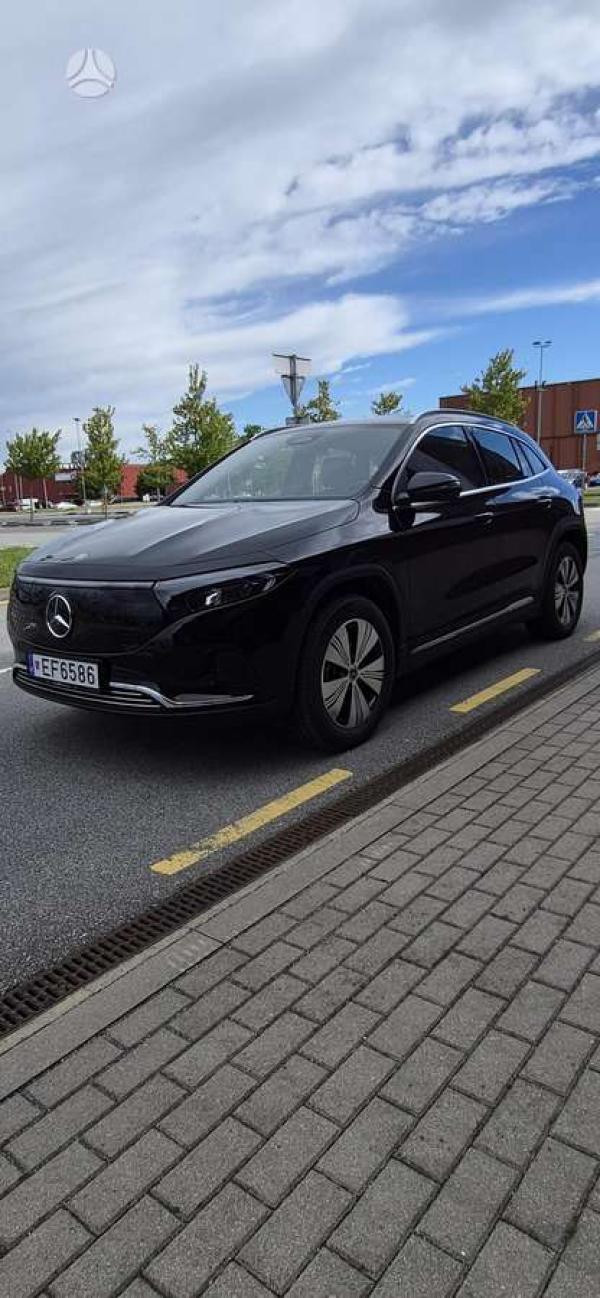Black Mercedes-Benz EQA 2026 in Klaipeda, with an engine capacity of 0.00 L and mileage of 0 thousand km for 35900 €, photo 2 on AUTOMOTO.COM.LV