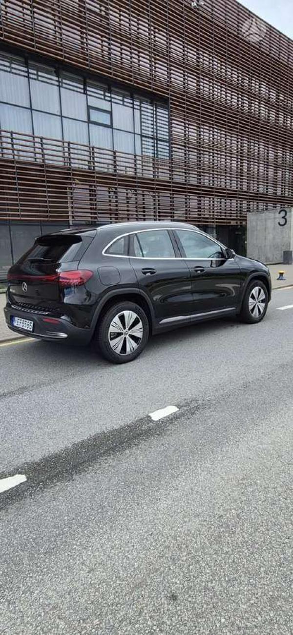 Black Mercedes-Benz EQA 2026 in Klaipeda, with an engine capacity of 0.00 L and mileage of 0 thousand km for 35900 €, photo 5 on AUTOMOTO.COM.LV