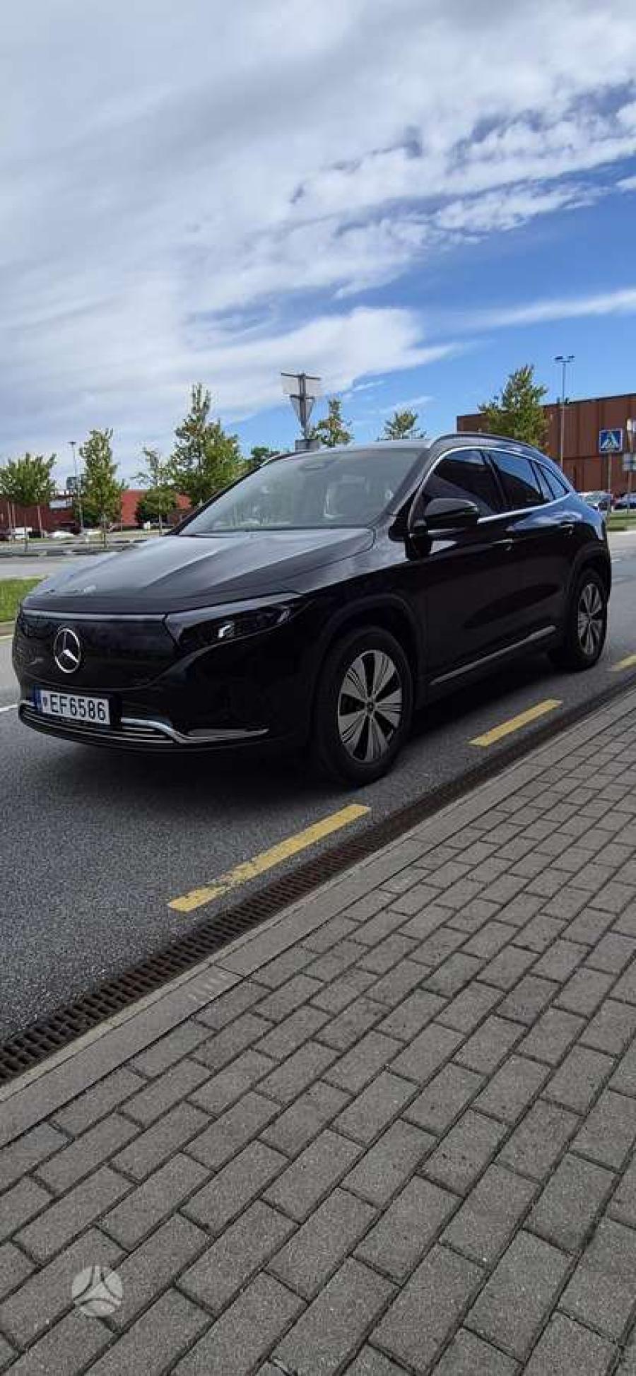 Black Mercedes-Benz EQA 2026 in Klaipeda, with an engine capacity of 0.00 L and mileage of 0 thousand km for 35900 €, photo 7 on AUTOMOTO.COM.LV