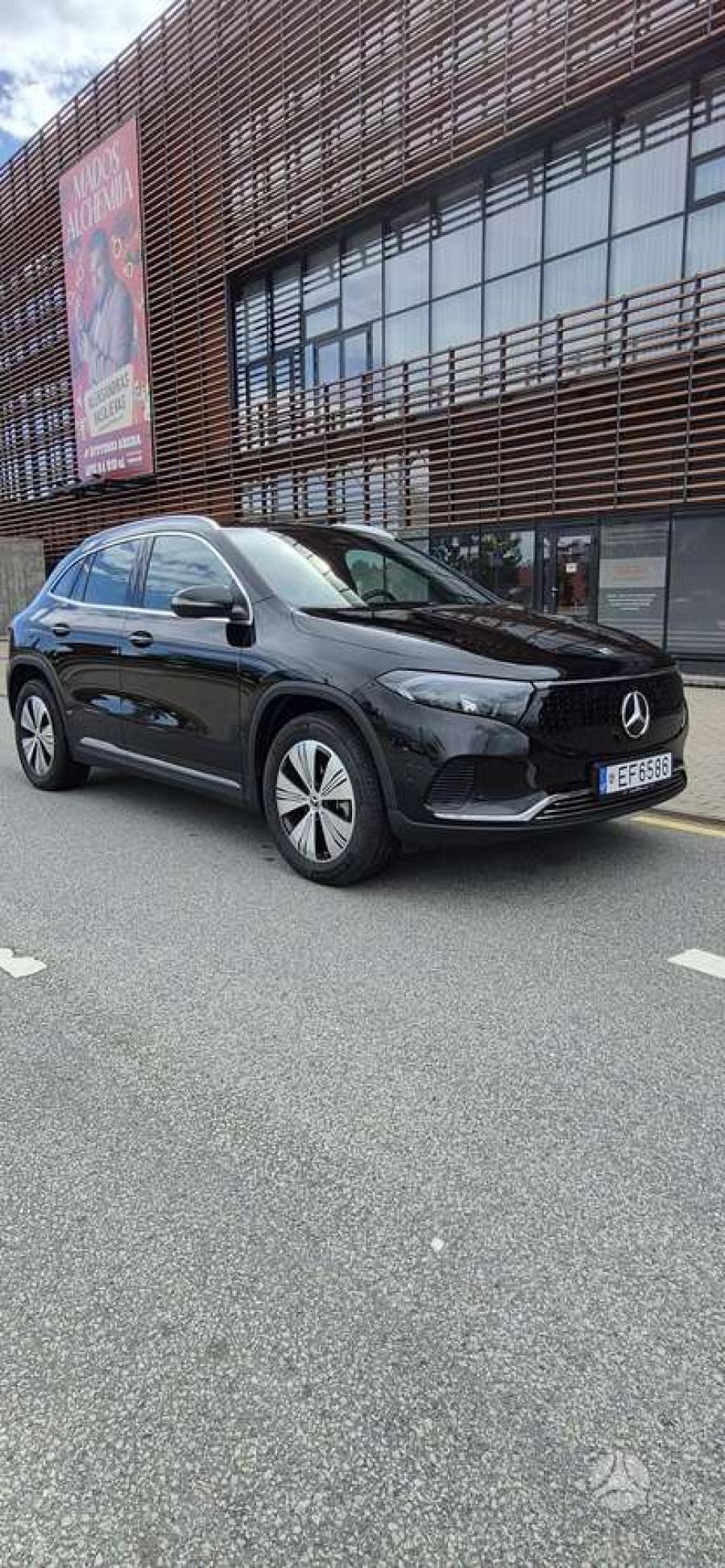 Black Mercedes-Benz EQA 2026 in Klaipeda, with an engine capacity of 0.00 L and mileage of 0 thousand km for 35900 €, photo 8 on AUTOMOTO.COM.LV