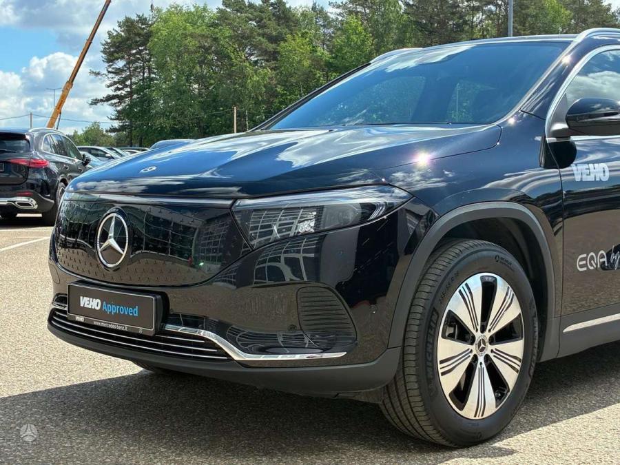 Black Mercedes-Benz EQA 2026 in Vilnius, with an engine capacity of 0.00 L and mileage of 15 thousand km for 43900 €, photo 10 on AUTOMOTO.COM.LV