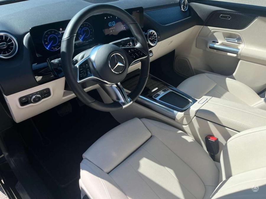 Black Mercedes-Benz EQA 2026 in Kaunas, with an engine capacity of 0.00 L and mileage of 10 thousand km for 45900 €, photo 10 on AUTOMOTO.COM.LV