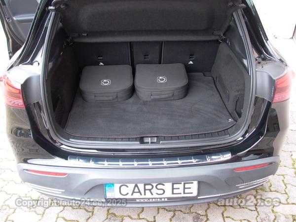 Black Mercedes-Benz EQA 2024 in Voru, with an engine capacity of 0.00 L and mileage of 20 thousand km for 36900 €, photo 11 on AUTOMOTO.COM.LV